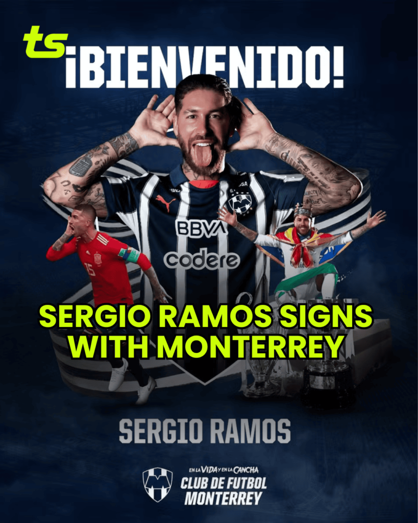 End of the saga: Sergio Ramos is the new player for Monterrey - BBscore.com