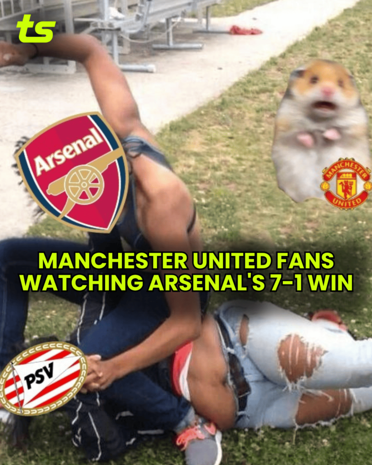 Arsenal beat PSV 7-1 and move closer to a place in the Champions League ...